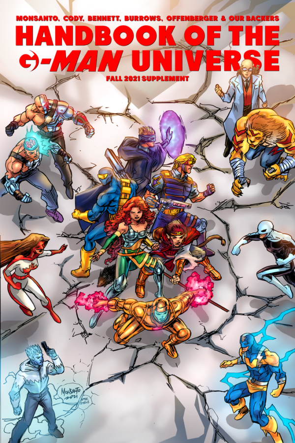 HANDBOOK OF THE G-MAN UNIVERSE – G-MAN COMICS