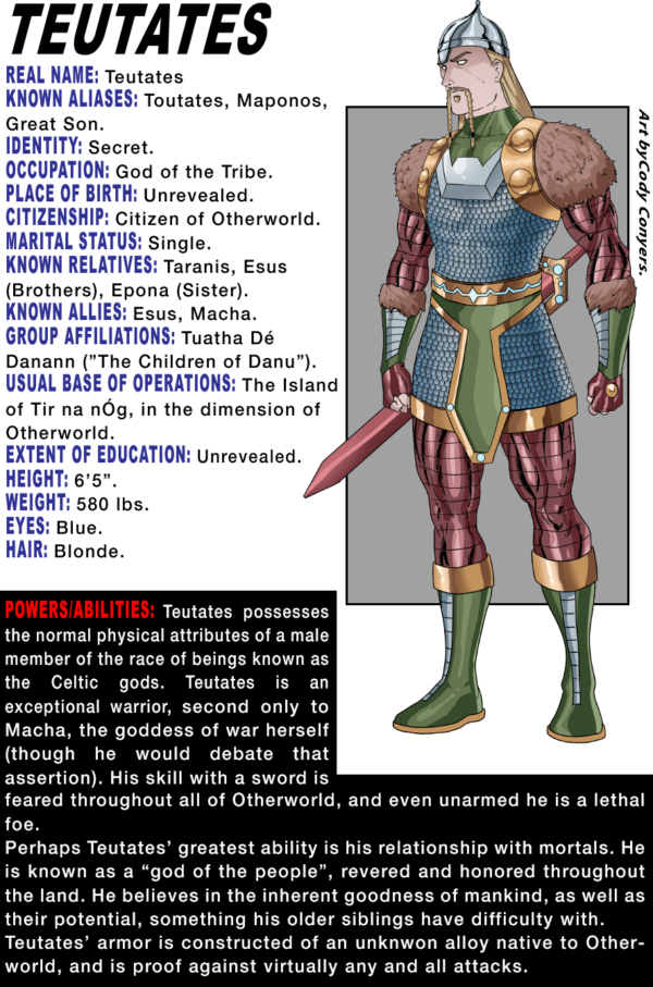 CELTIC GODS | G-MAN COMICS