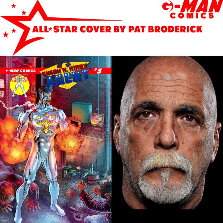 G-MAN COMICS RETURNS WITH A PAT BRODERICK COVER – G-MAN COMICS
