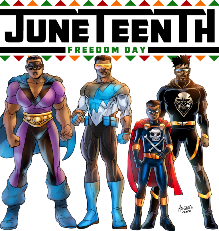 HAPPY JUNETEENTH – G-MAN COMICS